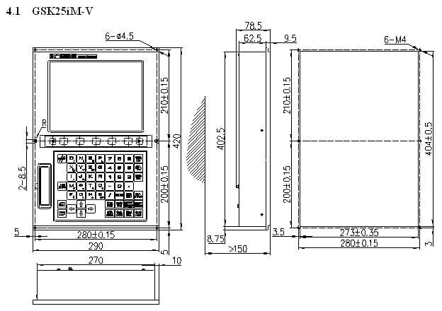 CNC Milling System GSK 25i - salecnc.net